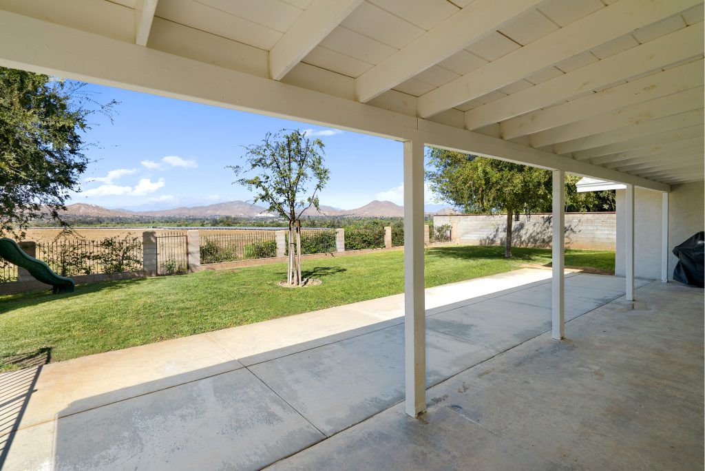 View from the covered patio. - The Sister Team
